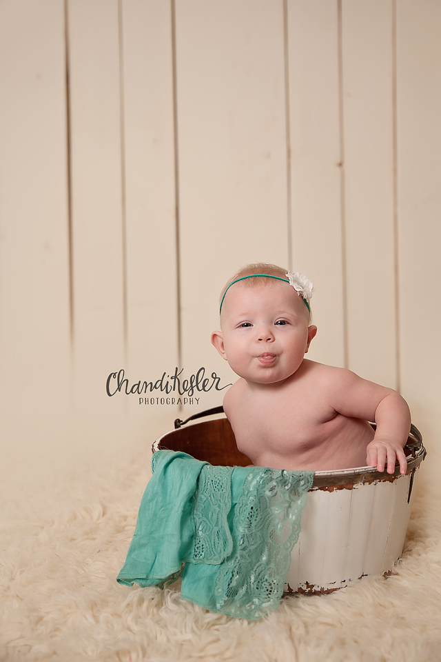 Ellen | 6 months {Peoria Illinois Washington Illinois Baby Photographer ...